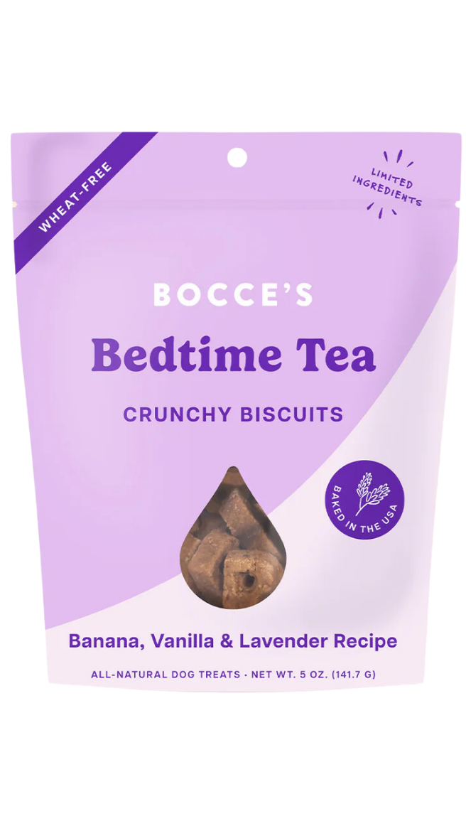 Bocce's Bakery Wellness Treats: Bedtime Tea Treats – Pampered Puppies