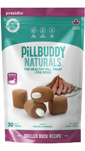 Pill Buddy Naturals Dog Treats: Grilled Duck – Pampered Puppies