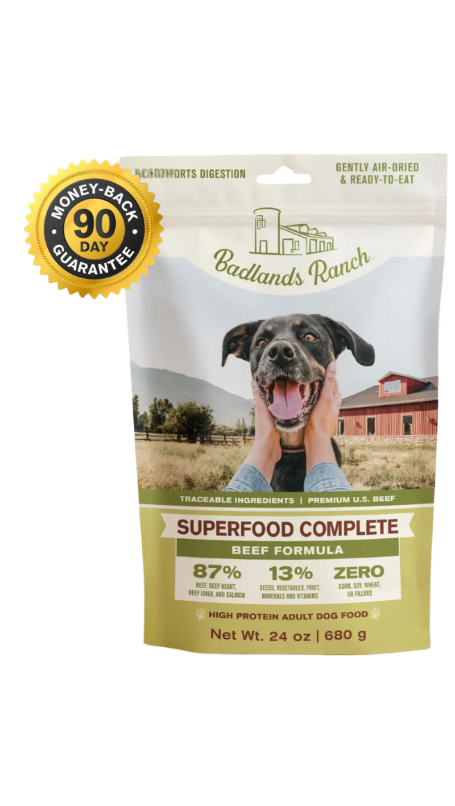 Badlands Ranch Superfood Complete: Beef Formula – Pampered Puppies